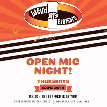 Weird Brothers Coffee Open Mic Nights! | Village at Leesburg